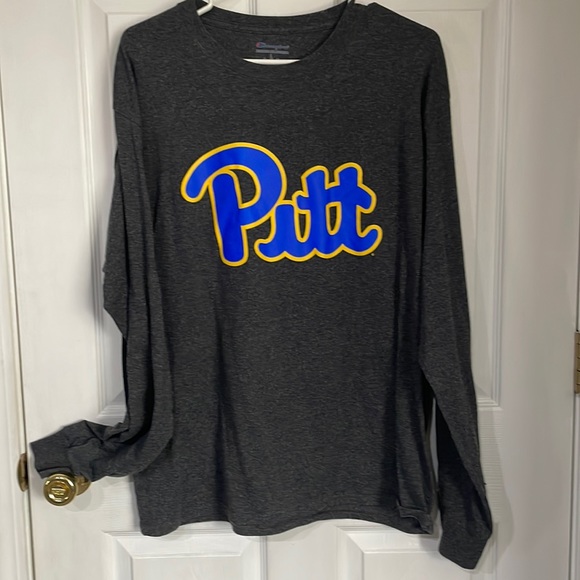 Champion | Shirts | Mens Champion Pitt Long Sleeve Shirt Size Large ...